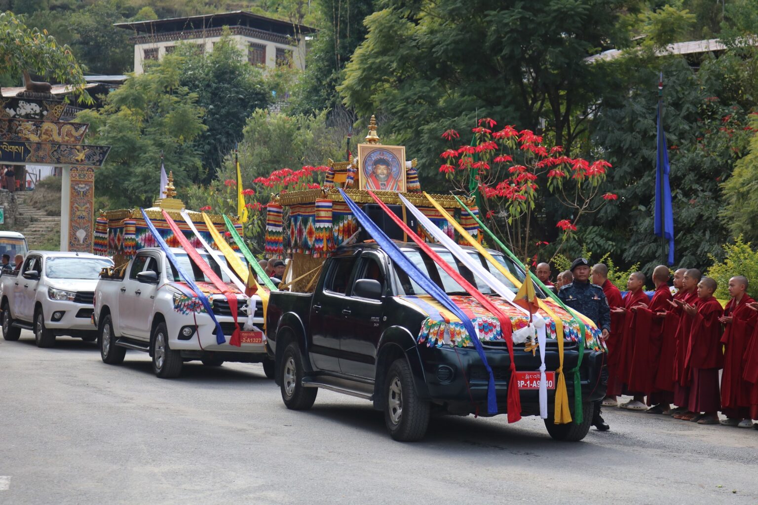 Central Monastic Body Arrives for Winter Residence – Dzongkhag ...